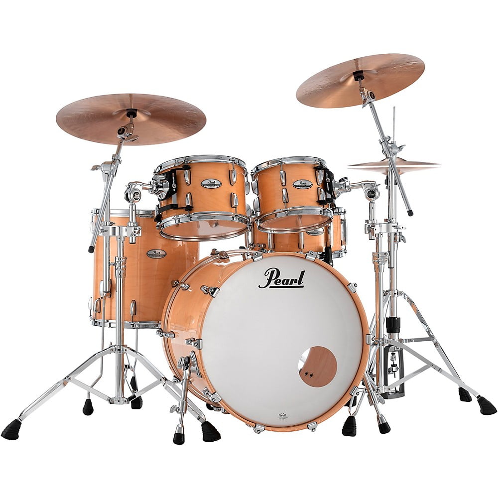 Pearl Professional Maple 4-Piece Shell Pack With 22" Bass Drum Natural ...