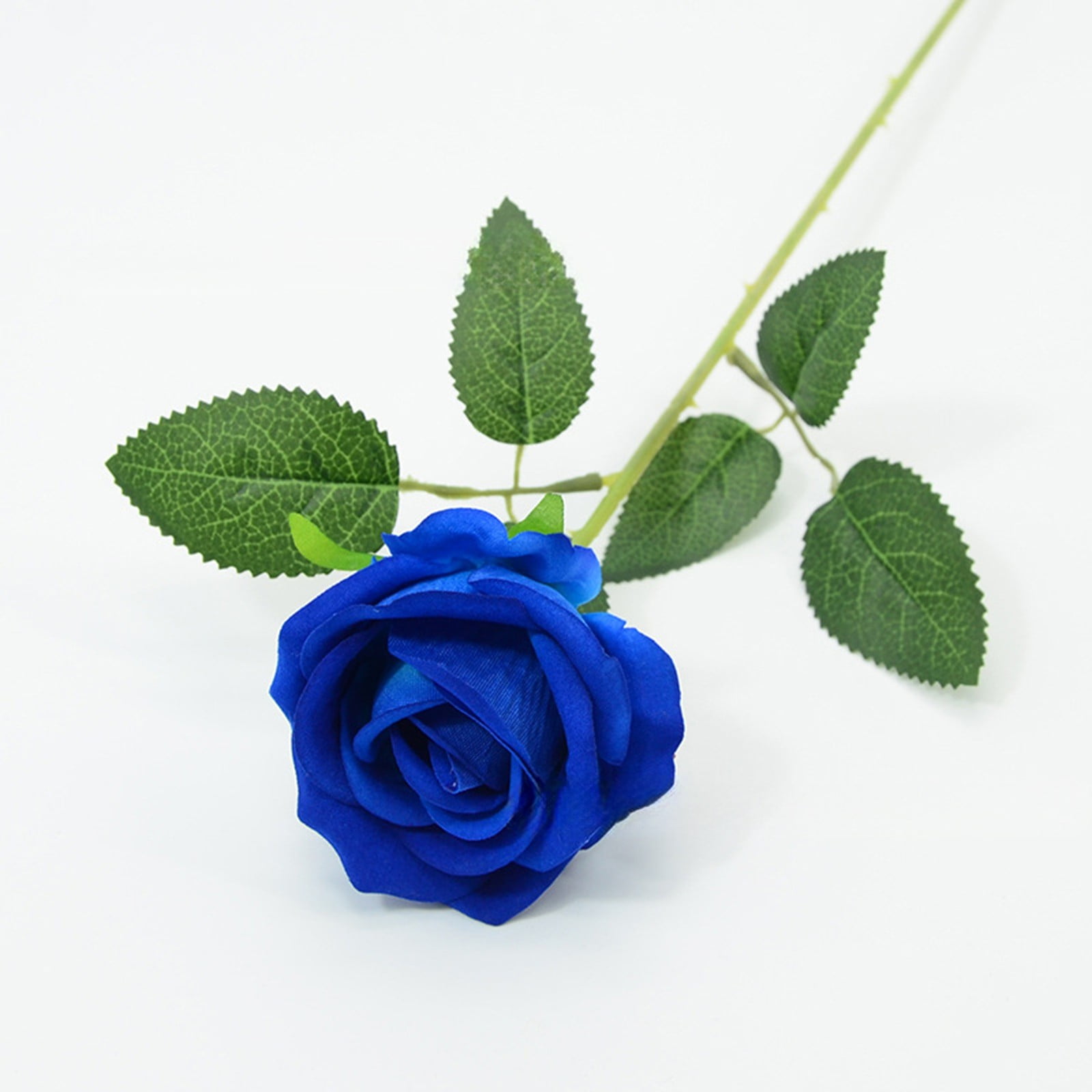 Pearl Rose Velvet Mini Artificial Rose - Elegant Wedding & Home ...