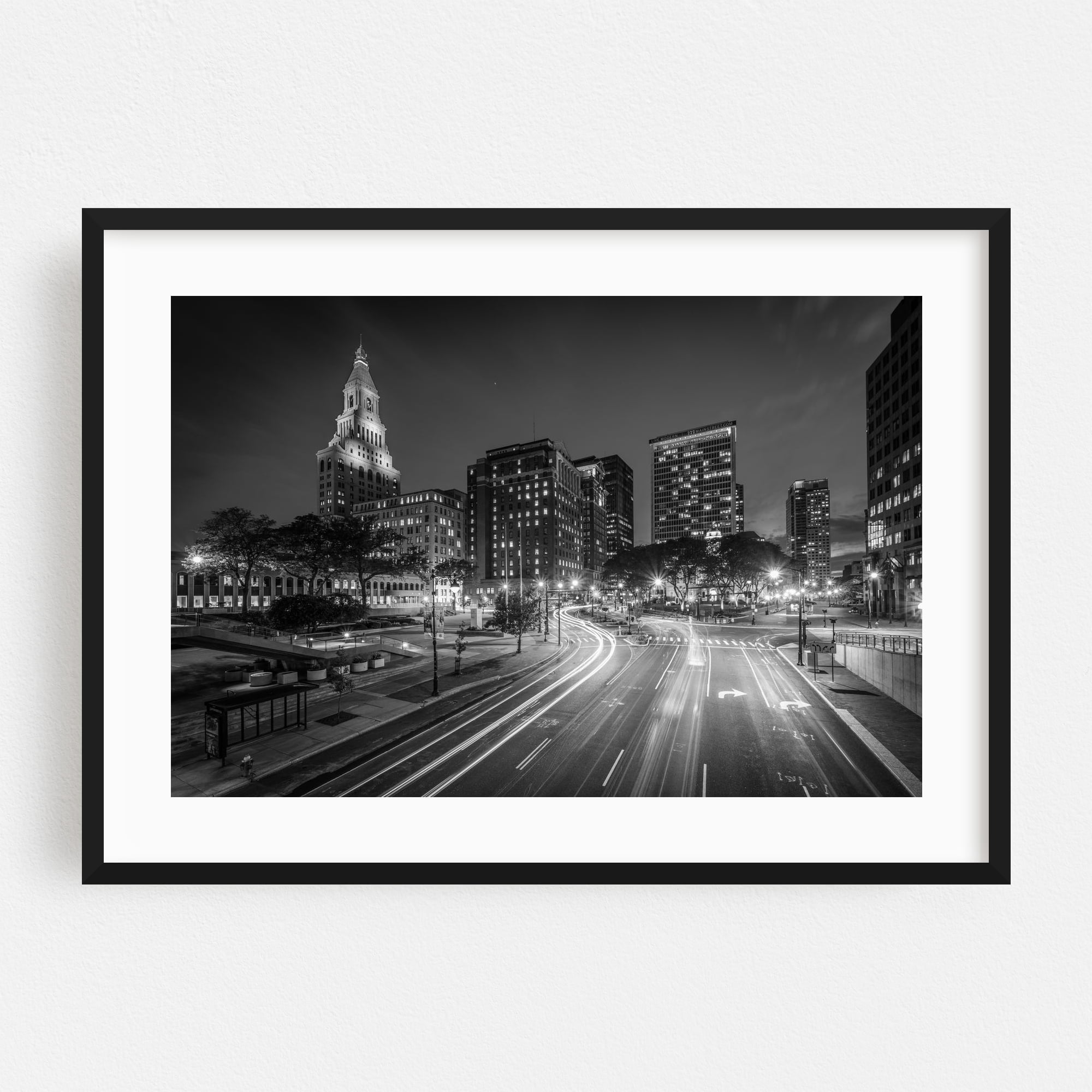 Pearl Street, Hartford B&W - Hartford Connecticut Photography Black and ...
