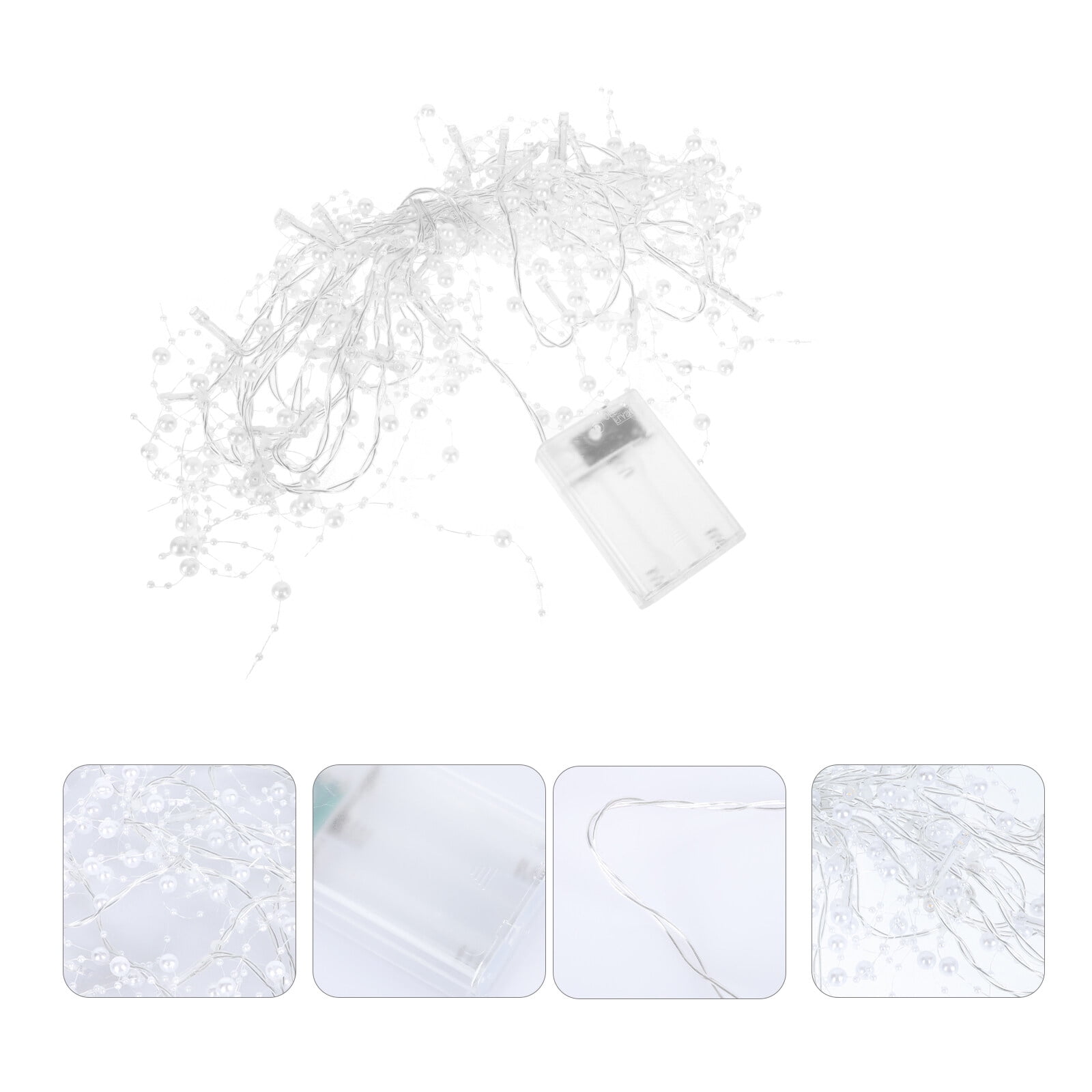 Pearl String Light, LED Light Pearl Wire String Stage Festival ...
