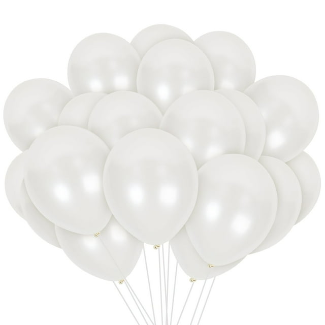 Pearl White Balloons - 12 Inch Latex Balloons 36 Pack - Walmart.com Pearl White Balloons - 12 Inch Latex Balloons 36 Pack - Walmart.com