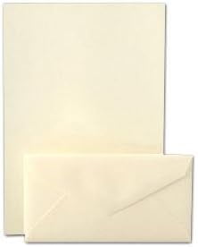 Pearl White Kid Finish Monarch Sheets And Envelope (CS7111)$$Office ...