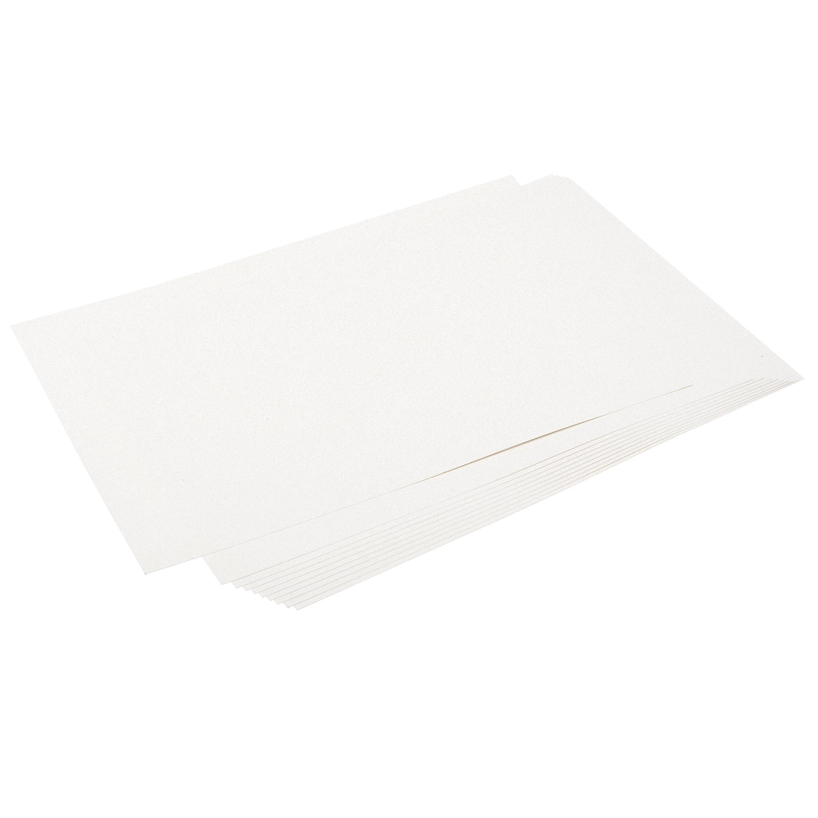 Pearlescent Card Stock 10 Sheets, 8x11.5 Inch 92 Lb/250gsm, White ...
