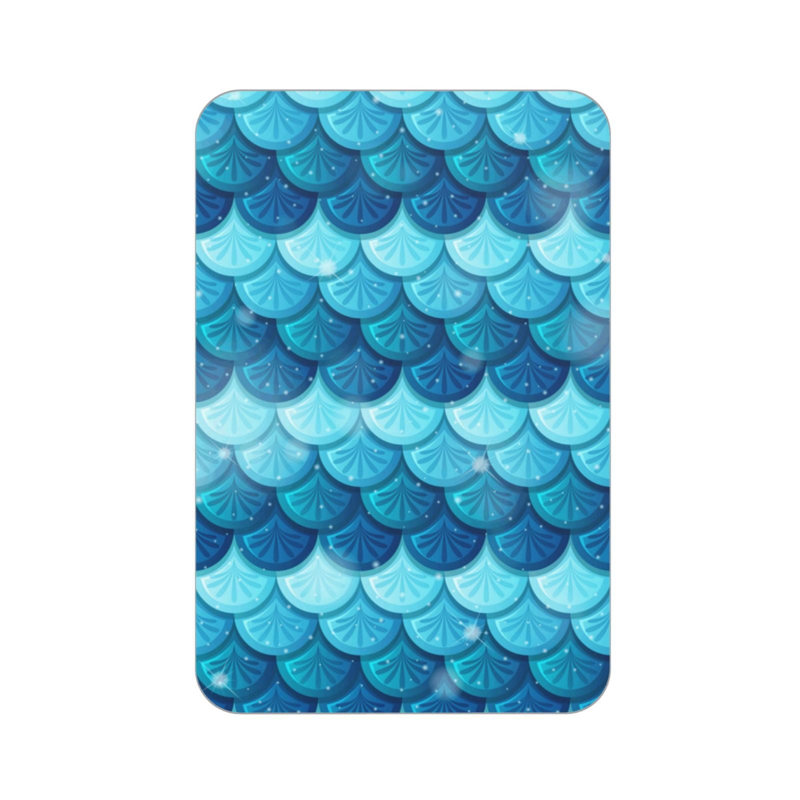 Pearlescent Mermaid Scales Fish Scale Acrylic Fridge Magnets Decorative ...