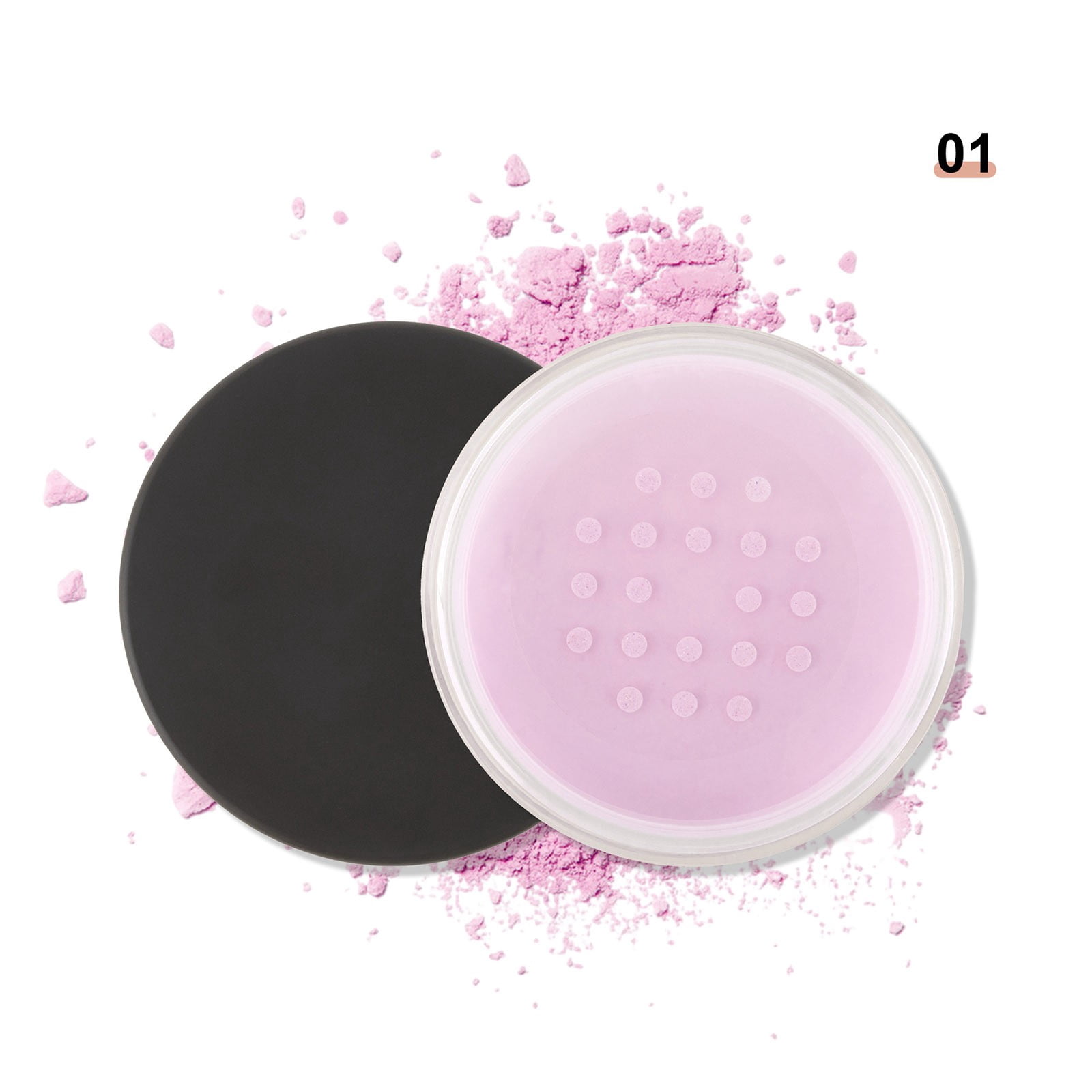 Pearlescent Setting Powder, Waterproof Sweat Proof Makeup Finishing ...
