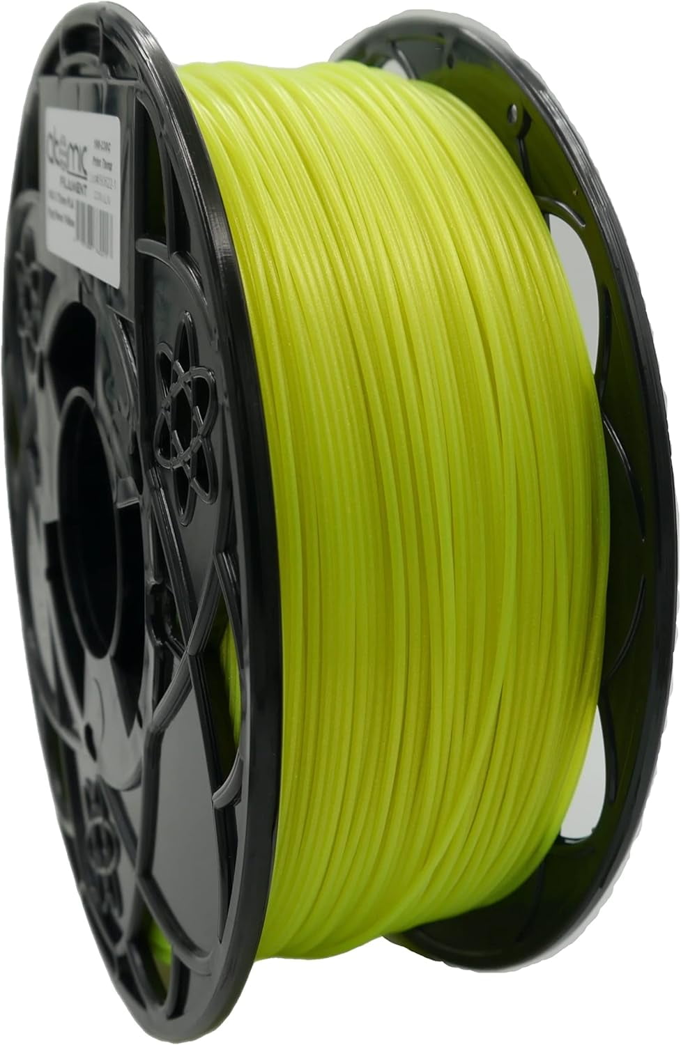 Pearlescent Translucent Neon Yellow - UV Reactive 3D Printer PLA ...
