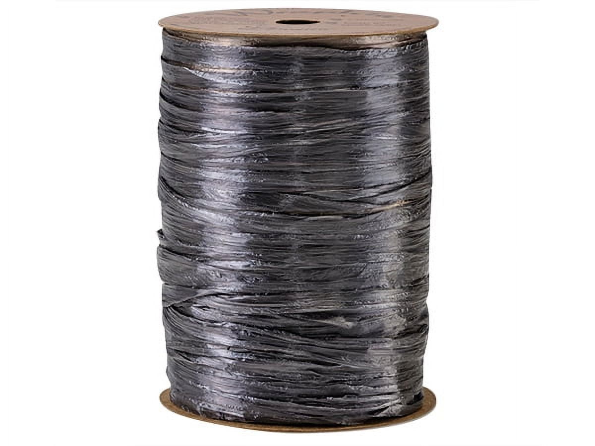 Pearlized Charcoal gift packaging Raffia Ribbon - Walmart.com