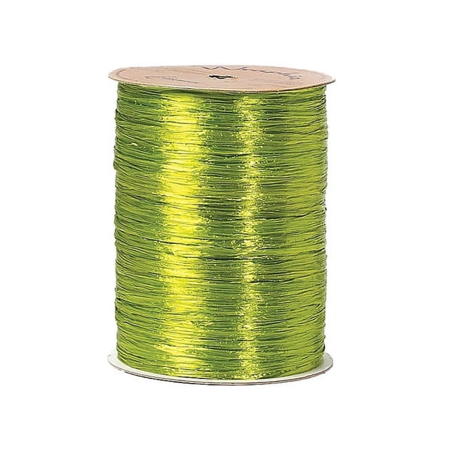 Pearlized Chartreuse gift packaging Raffia Ribbon - Walmart.com