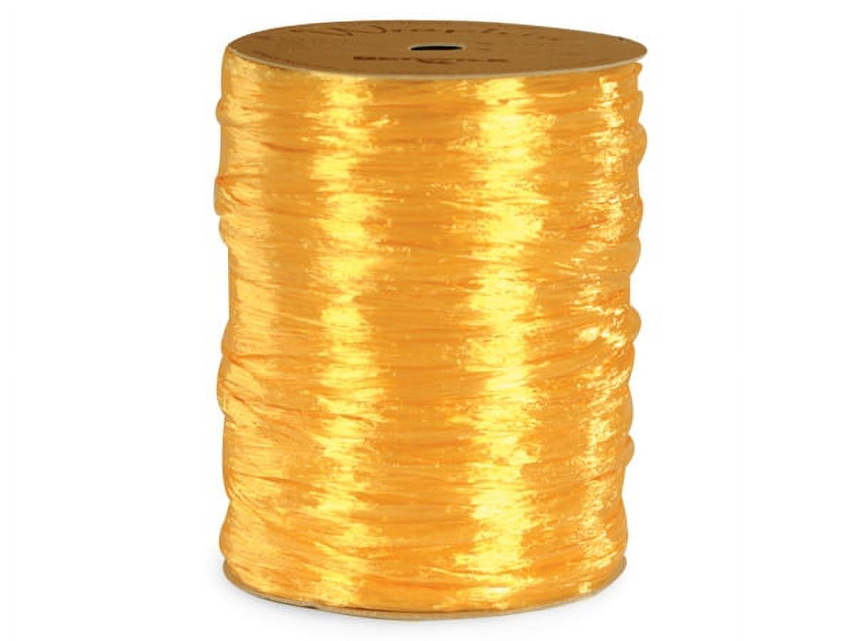 Pearlized Daffodil gift packaging Raffia Ribbon - Walmart.com