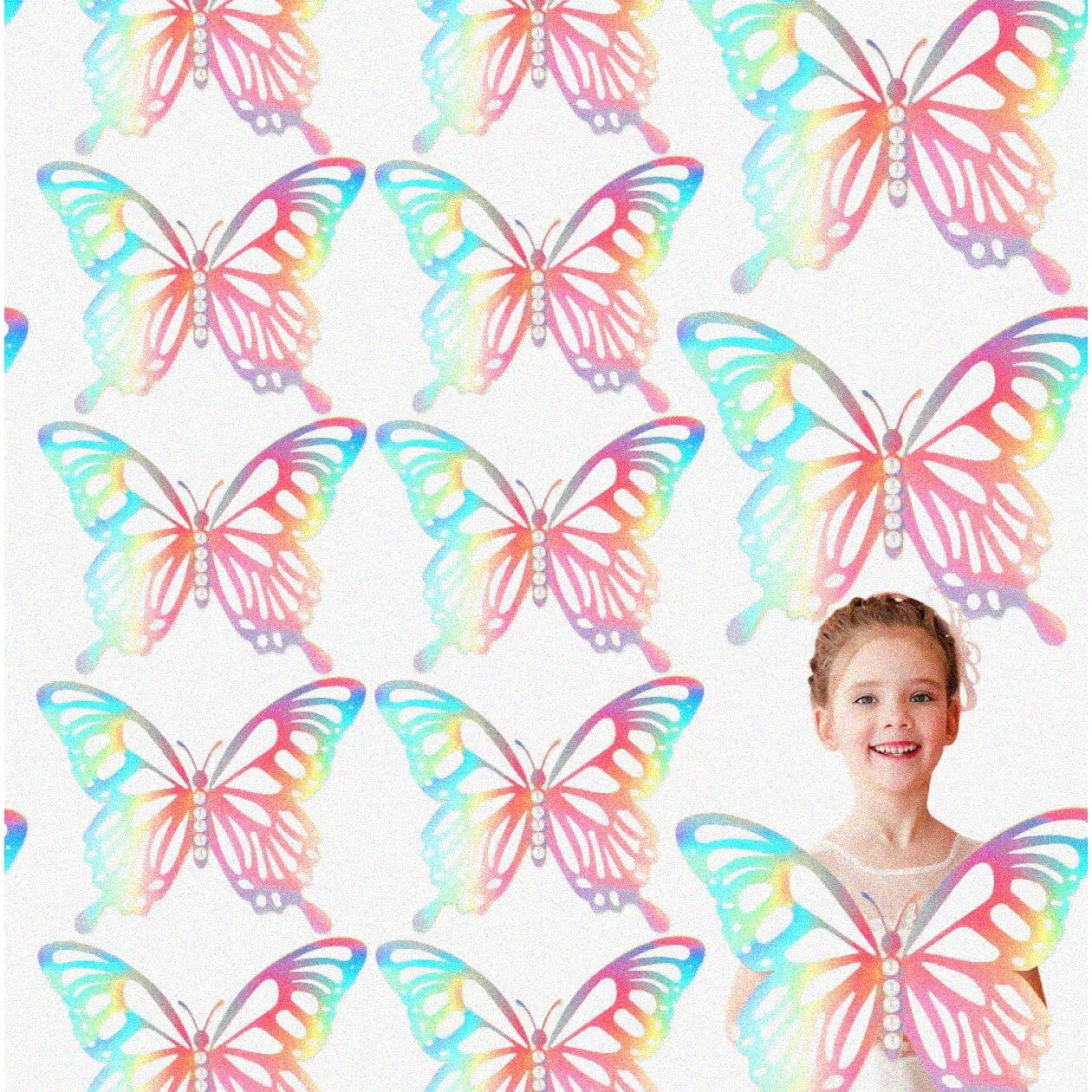 Pearlized Fluttering Wings: 12Pcs 3D Butterfly Decorations - 2 Layered ...