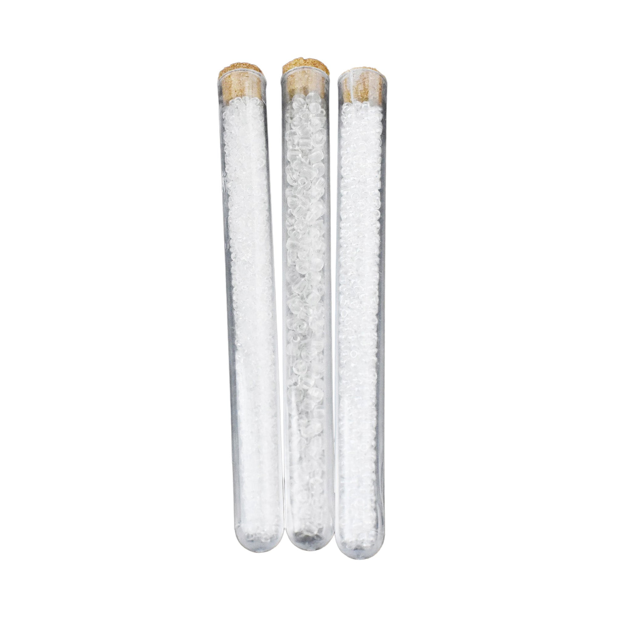 Pearlized Glass Seed Bead Tubes, 7/8-ounce, Crystal - Walmart.com