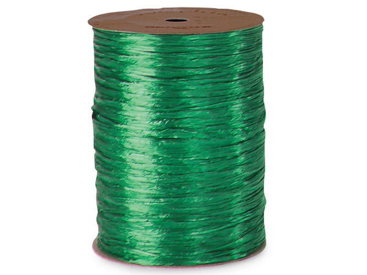 Pearlized Kelly gift packaging Raffia Ribbon - Walmart.com