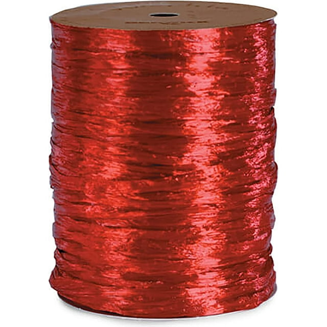 Pearlized Raffia Ribbon Roll 100 Yards for Kraft Packaging and ...