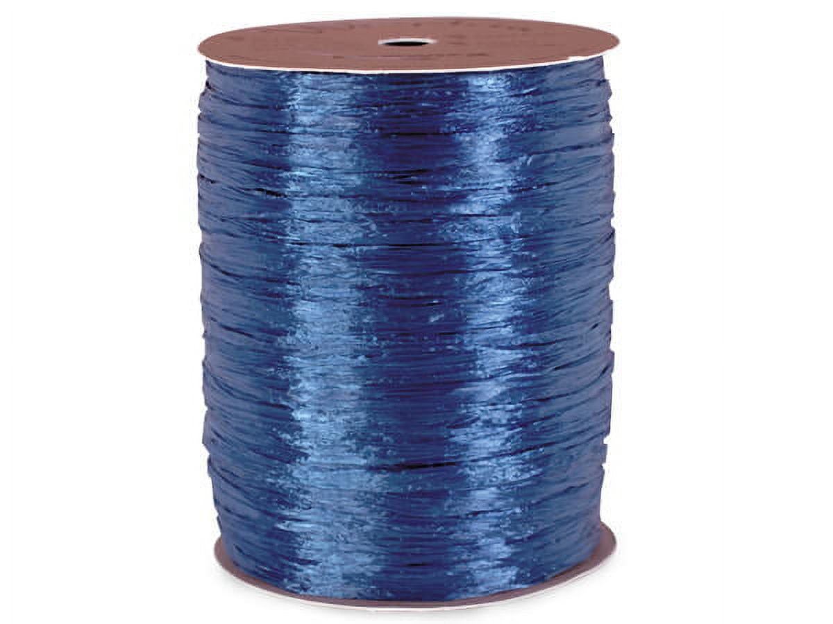 Pearlized Royal Blue Raffia Ribbon For Gift Packaging - Walmart.com