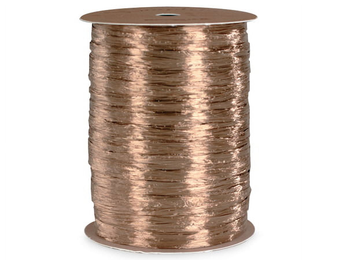 Pearlized Terra Cotta gift packaging Raffia Ribbon - Walmart.com