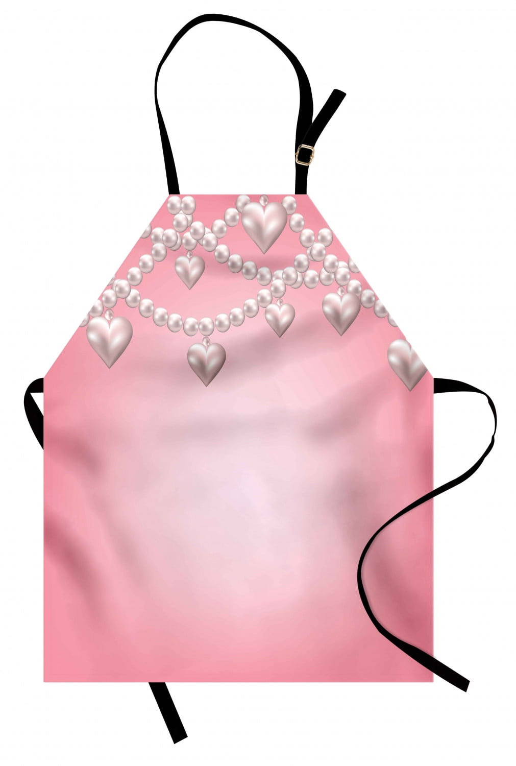 Pearls Apron Heart Pearl Necklace Design Vintage Style Accessory Love ...