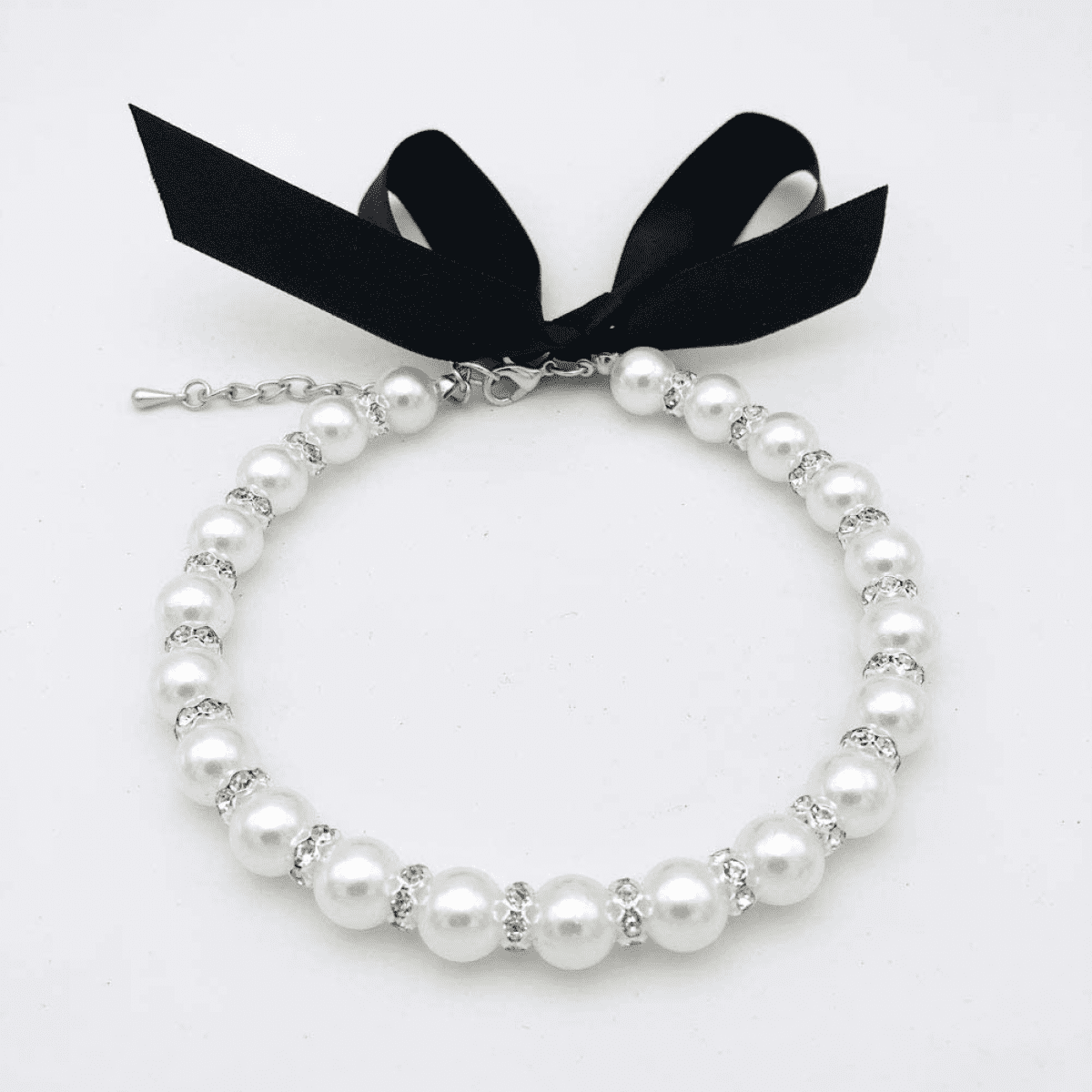 Pearls Dog Necklace Collar Jewelry for Small Dogs Puppy - Bling ...