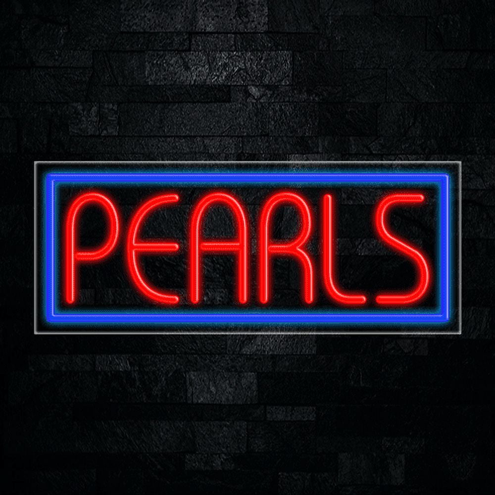 Pearls LED Neon Sign 30"L x 12"H #31458 - Walmart.com