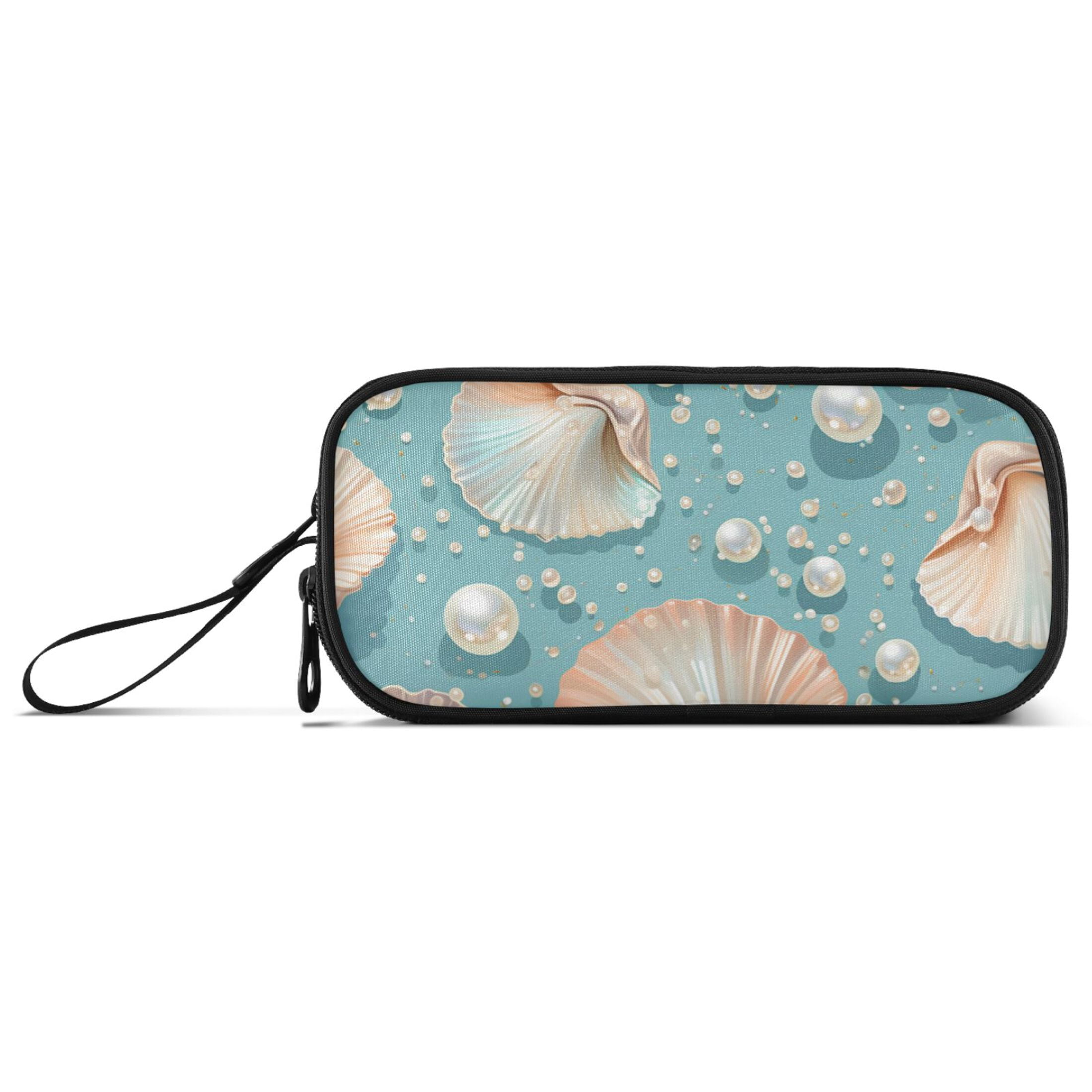 Pearls and Clams Pencil Case Stationary Holder Pen Bag Pencil Pouch ...