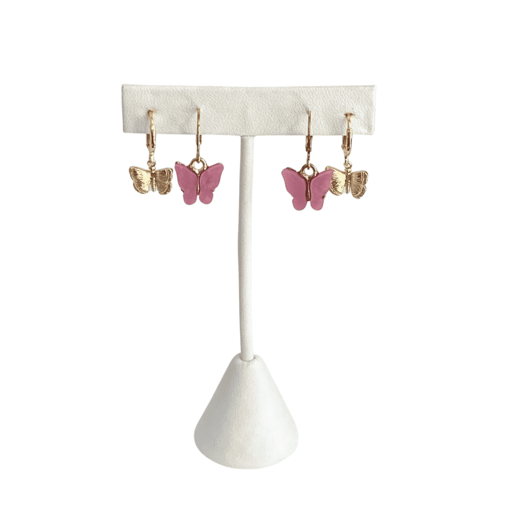 Pearly Butterfly Effect dark pink pearly butterflies - Walmart.com