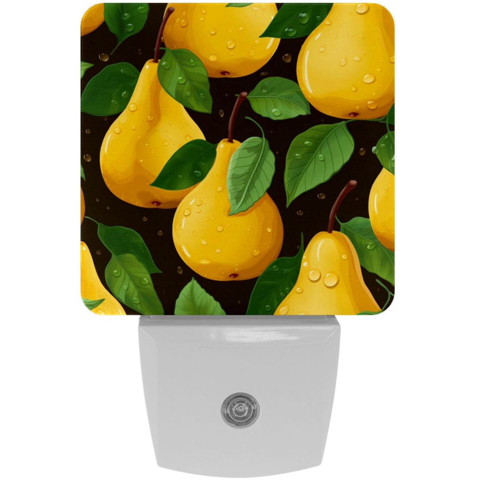 Pears LED Square Night Lights - Energy Efficient Bedside Lamp with Soft ...