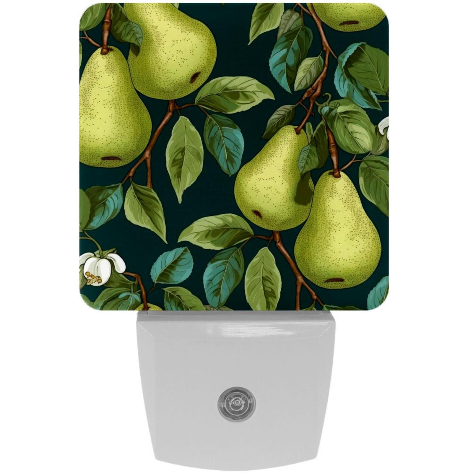 Pears LED Square Night Lights - Modern Design, Soft Glow, Energy ...