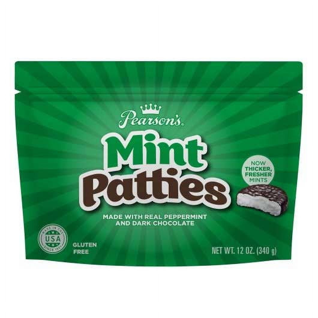 Pearson Candy Mint Pattie Original Candy, 12 Ounce - 6 per case ...