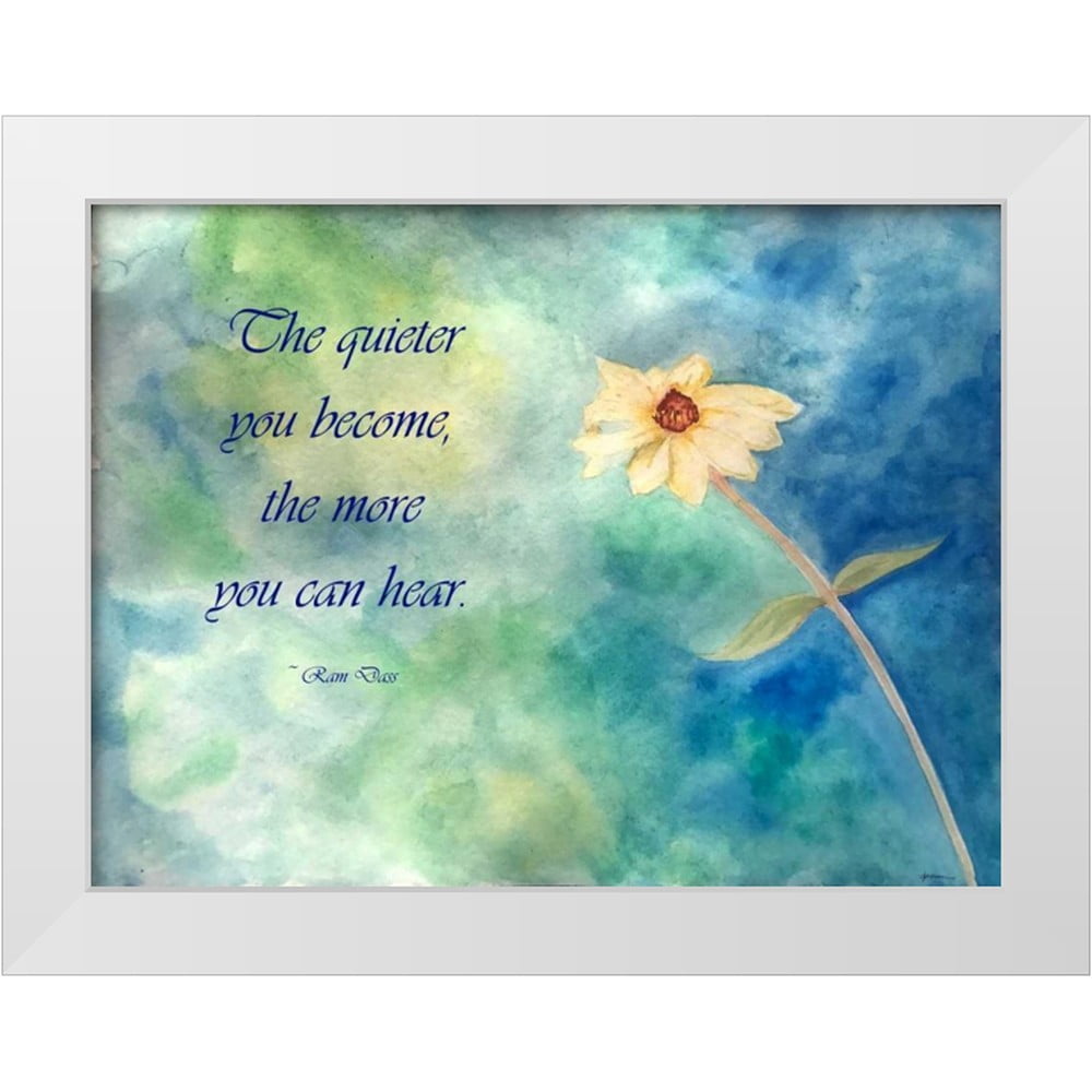 Pearson, Debbie 24x19 White Modern Wood Framed Museum Art Print Titled ...