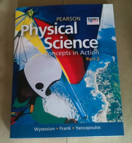 Pre-Owned Pearson Physical Science Concepts in Action Part 2 (Paperback ...