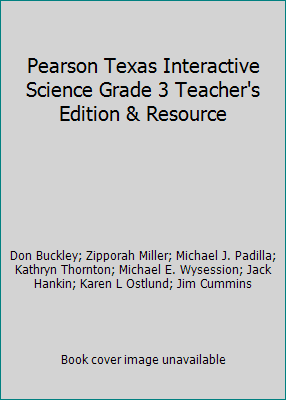 Pre-Owned Pearson Texas Interactive Science Grade 3 Teacher's Edition ...