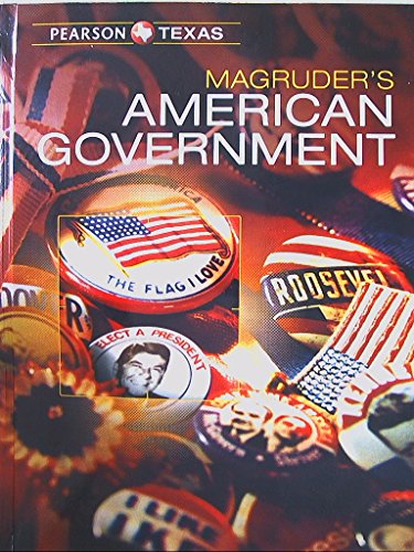 Pre-Owned Pearson Texas, Magruder's American Government, 9780133307009 ...
