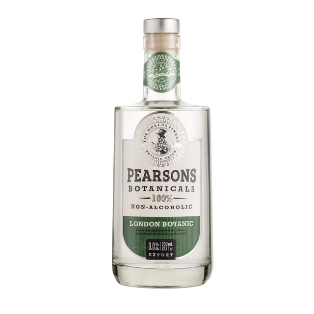 Pearsons Botanicals London Dry Alcohol Free Gin Alternative | Non ...