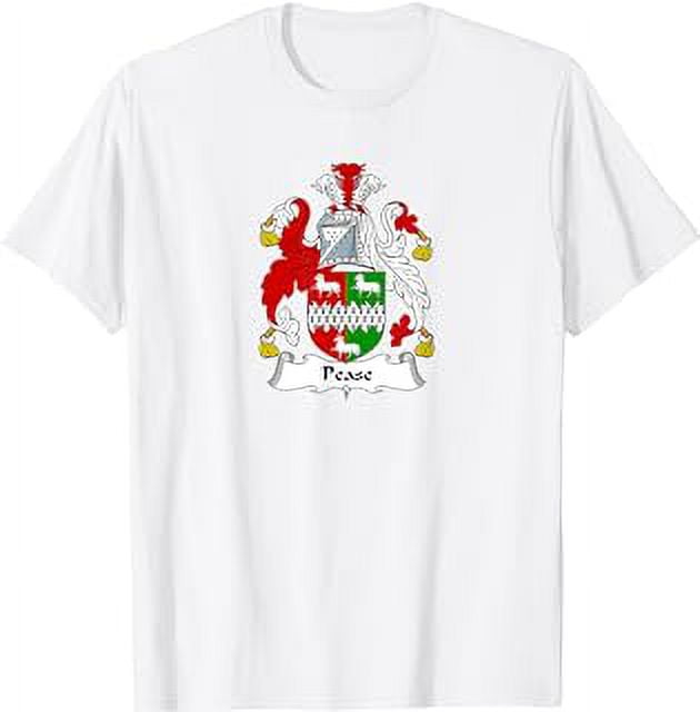 Pease Coat of Arms - Family Crest T-Shirt - Walmart.com