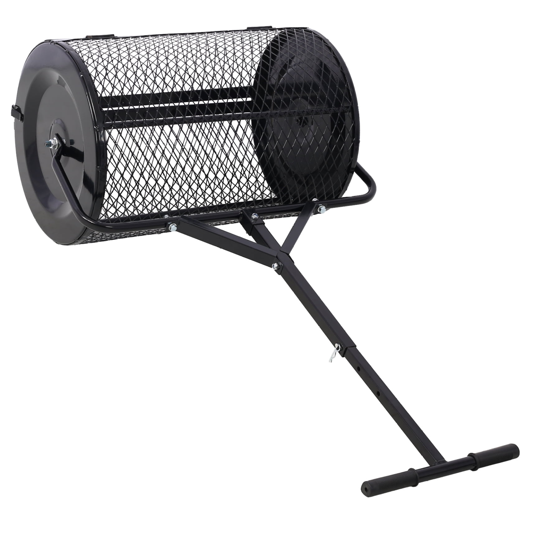 Peat Moss Spreader 24inch, Compost Spreader Metal Mesh, Lawn Manure ...