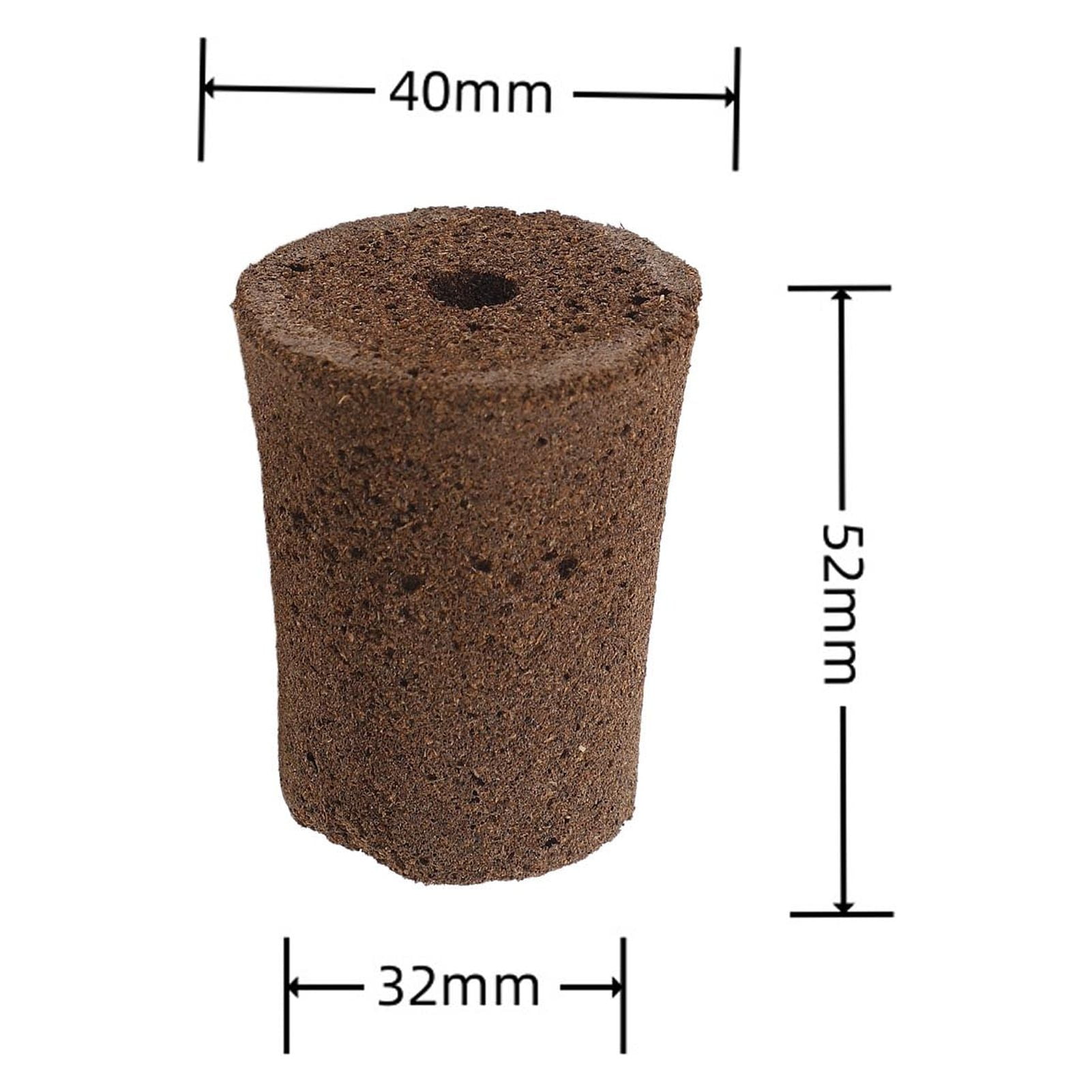 Peat Seed Starter Plugs, 50 Count, Soil,Free Hydroponic Blocks For ...