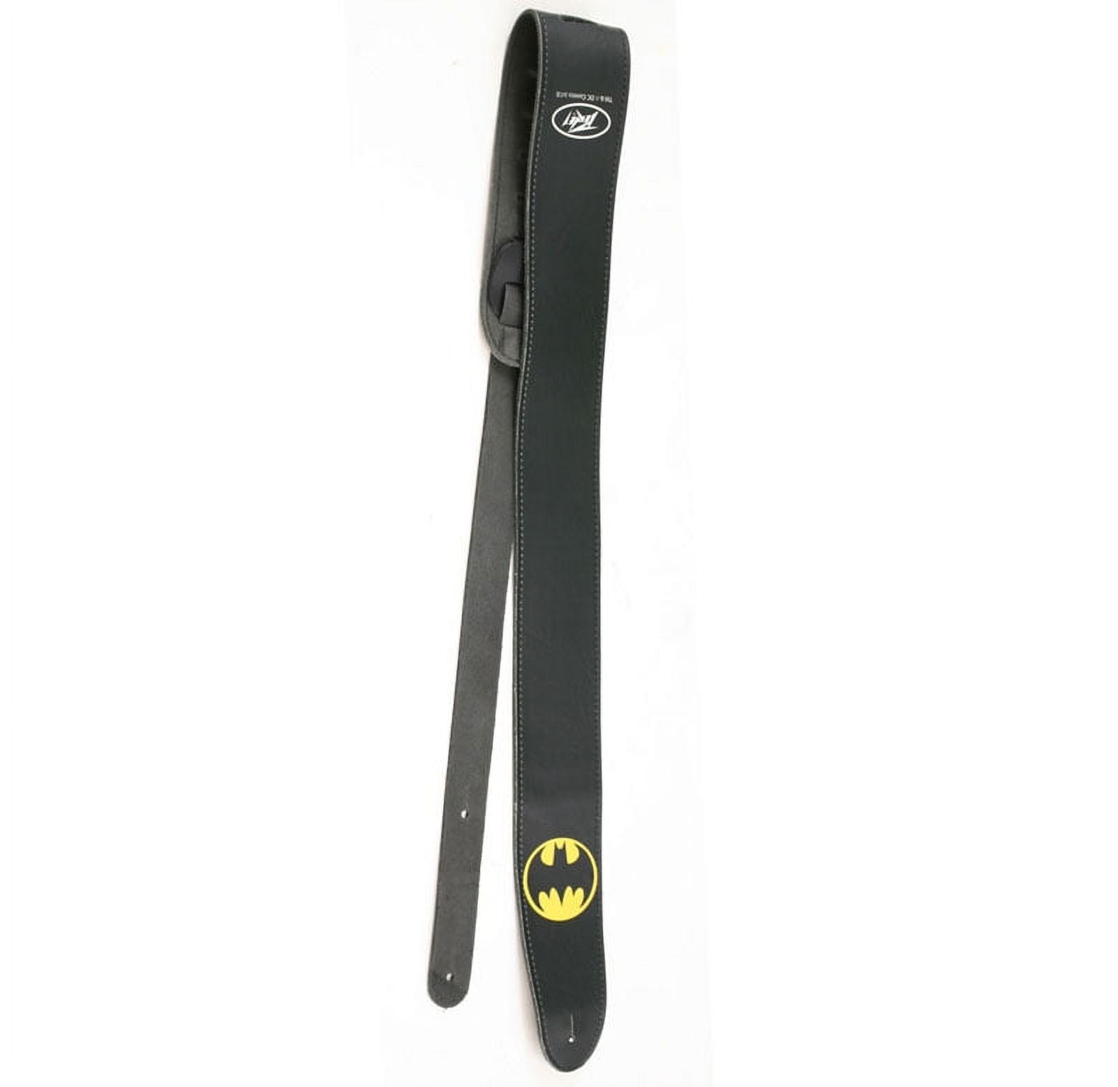 Peavey DC Comics Batman Leather Guitar/Bass Strap - Walmart.com