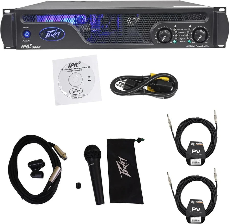 Peavey IPR 2 3000 2-Channel Lightweight 3000W Power Amplifier ...