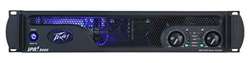 Peavey IPR 2 3000 120US LED Illuminated Power Amp W/ 2Ch Lr Crossovers ...