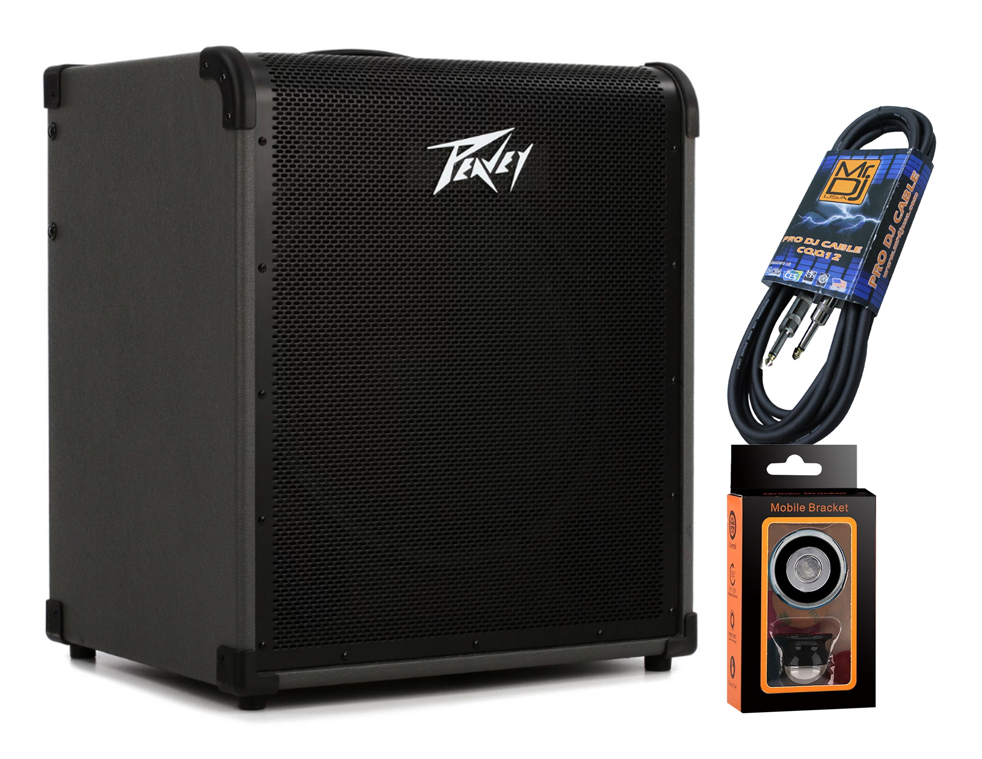 Peavey MAX 250 1x15" 250-watt Bass Combo Amp+ Free Mr Dj Instrument ...