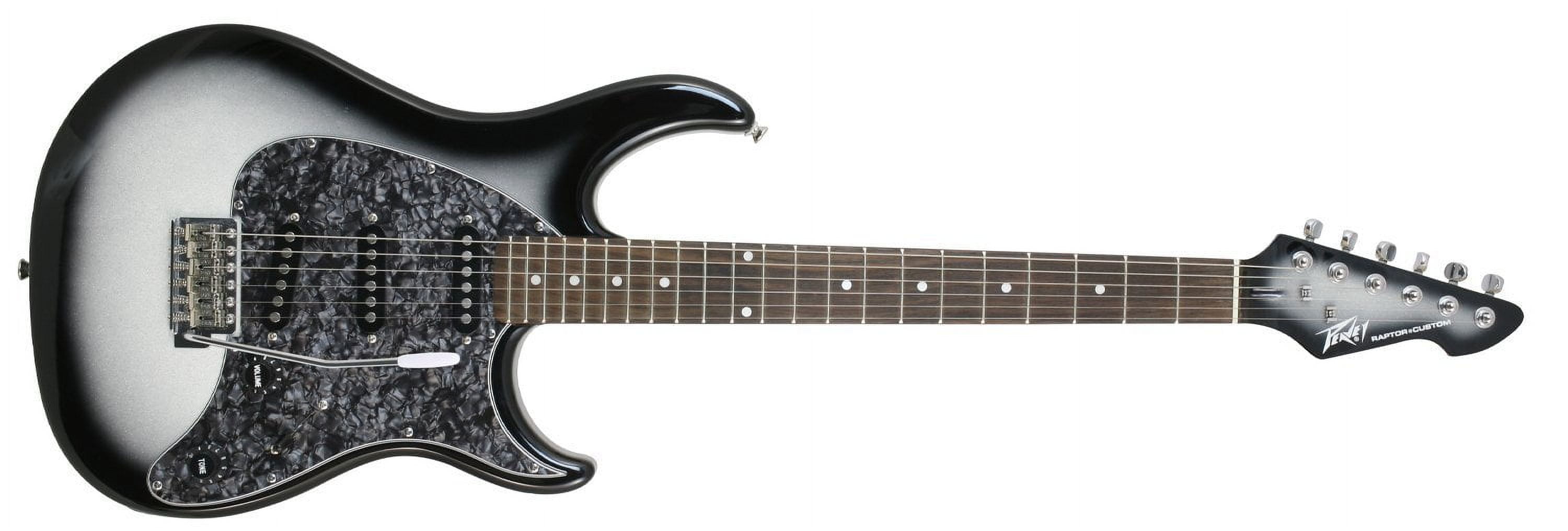 Peavey Raptor Custom Silverburst 22 Frets Electric Guitar, Multicolor ...