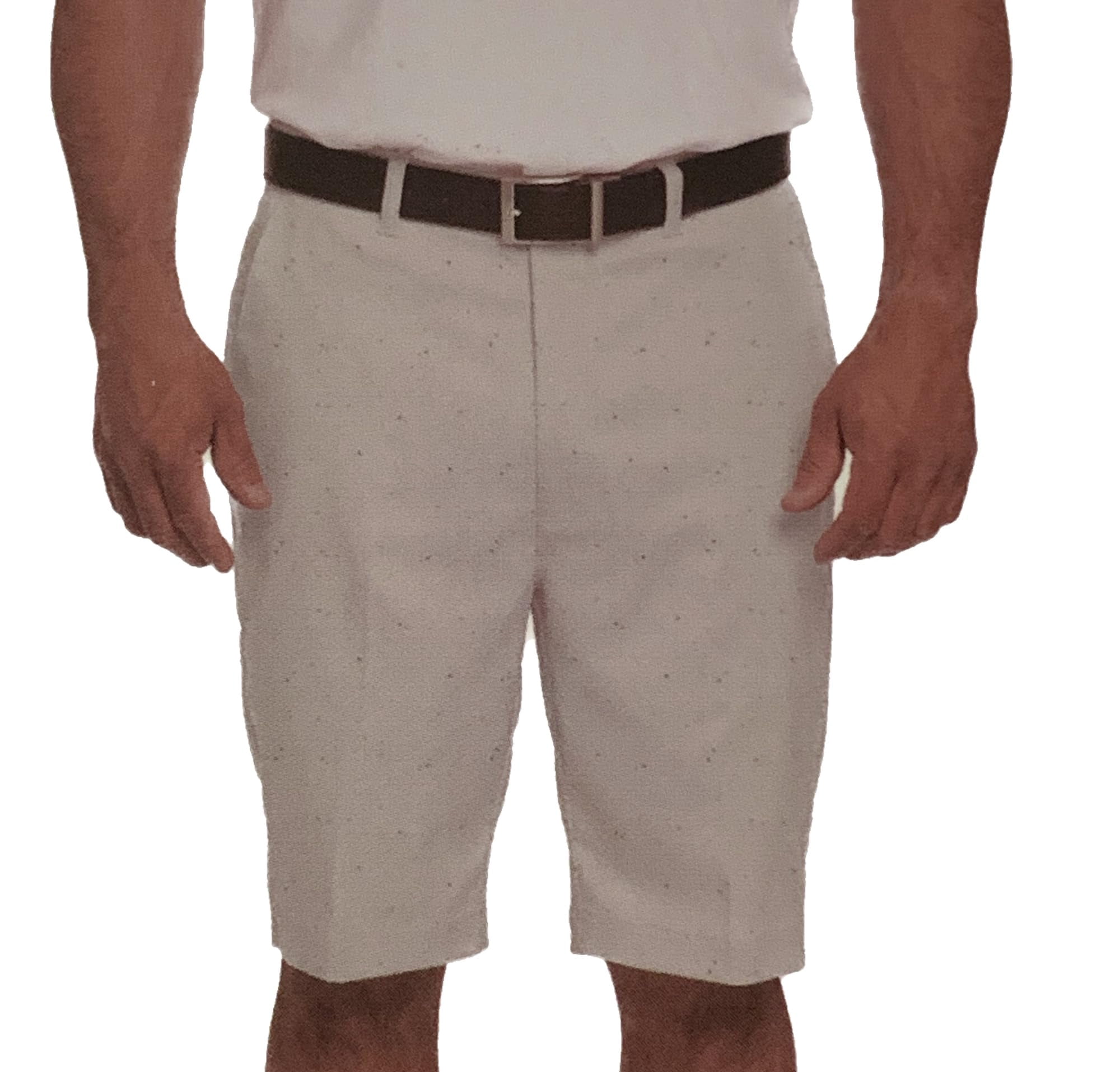 Pebble Beach Men's Dry-Luxe Comfort Flex Performance Short (32, Gray ...