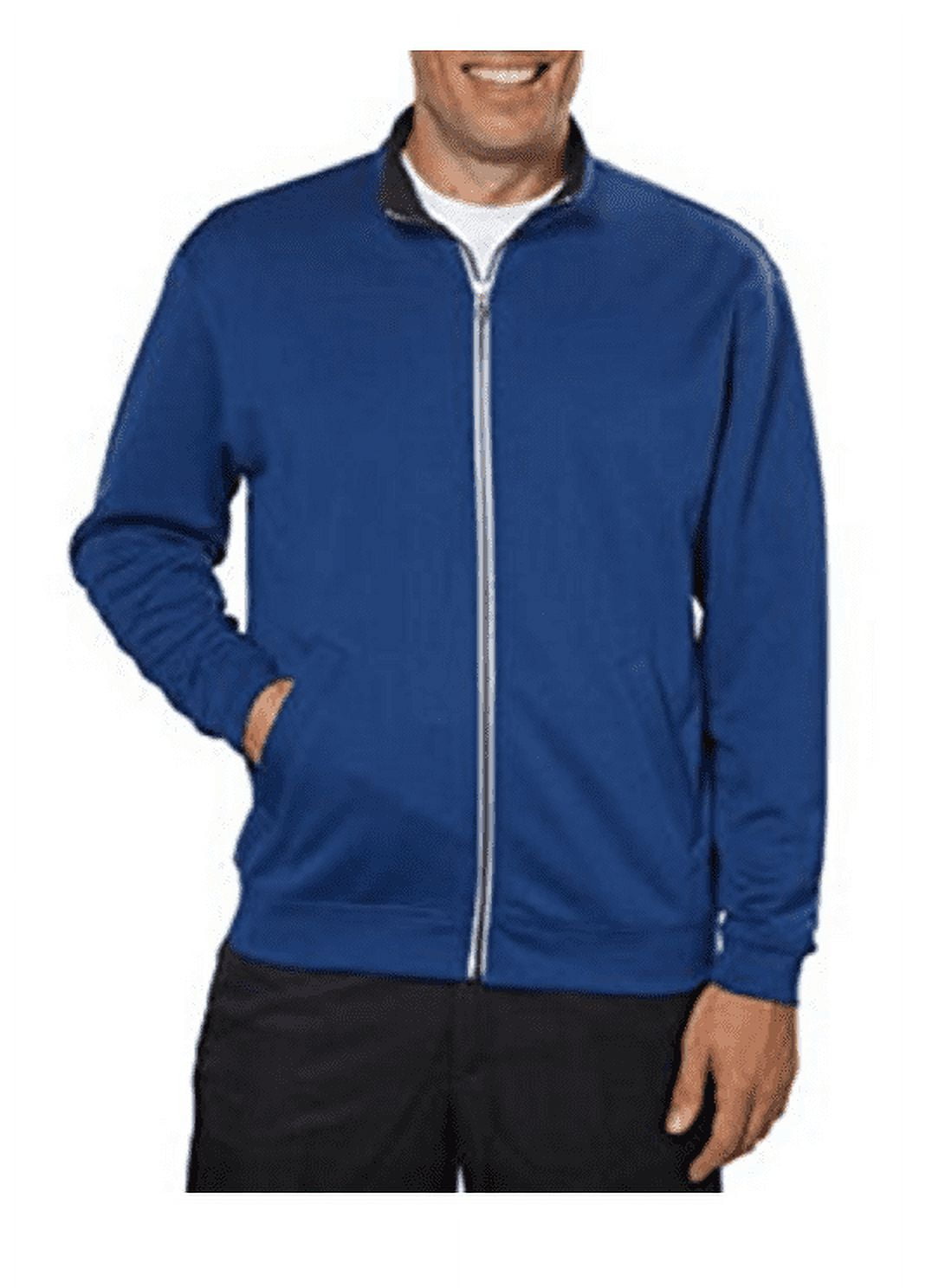 Pebble Beach Men's Golf Performance Full Zip Jacket - Walmart.com