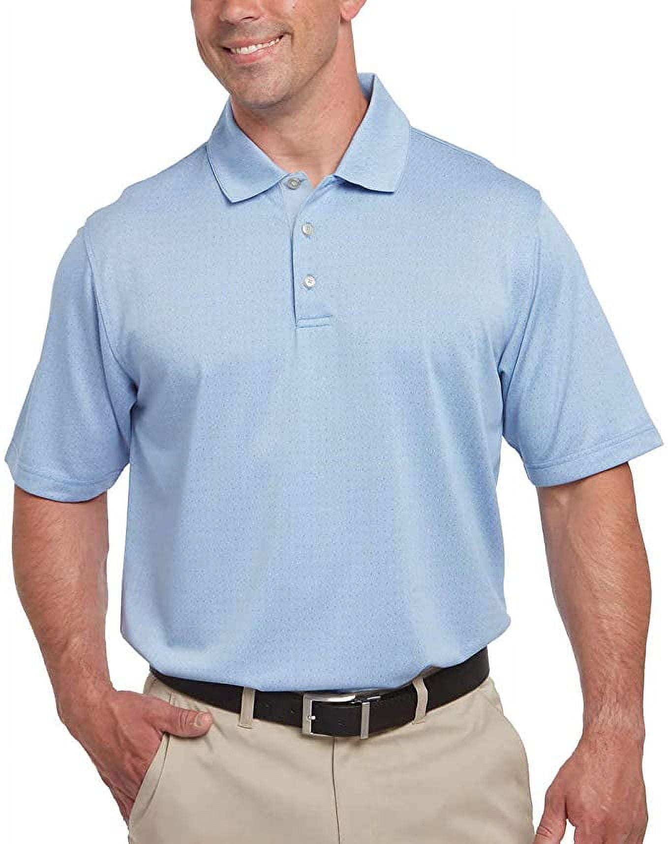 Pebble Beach Mens Short Sleeve Performance Polo (Regatta, Large ...