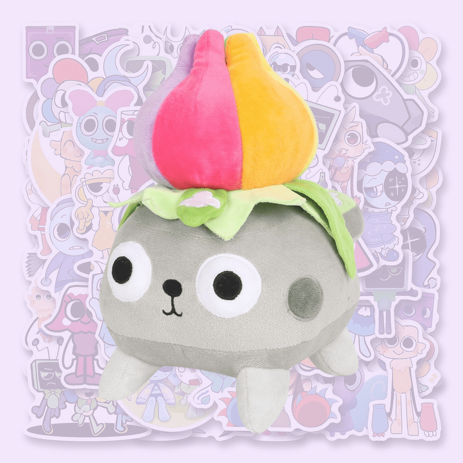 Pebble Dandy's World Plush Toy - Official Dandy's World Character Game ...
