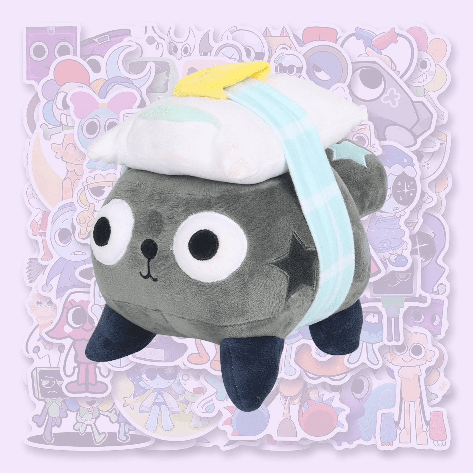 Pebble Dandy's World Plush Toy - Official Dandy's World Character Game ...