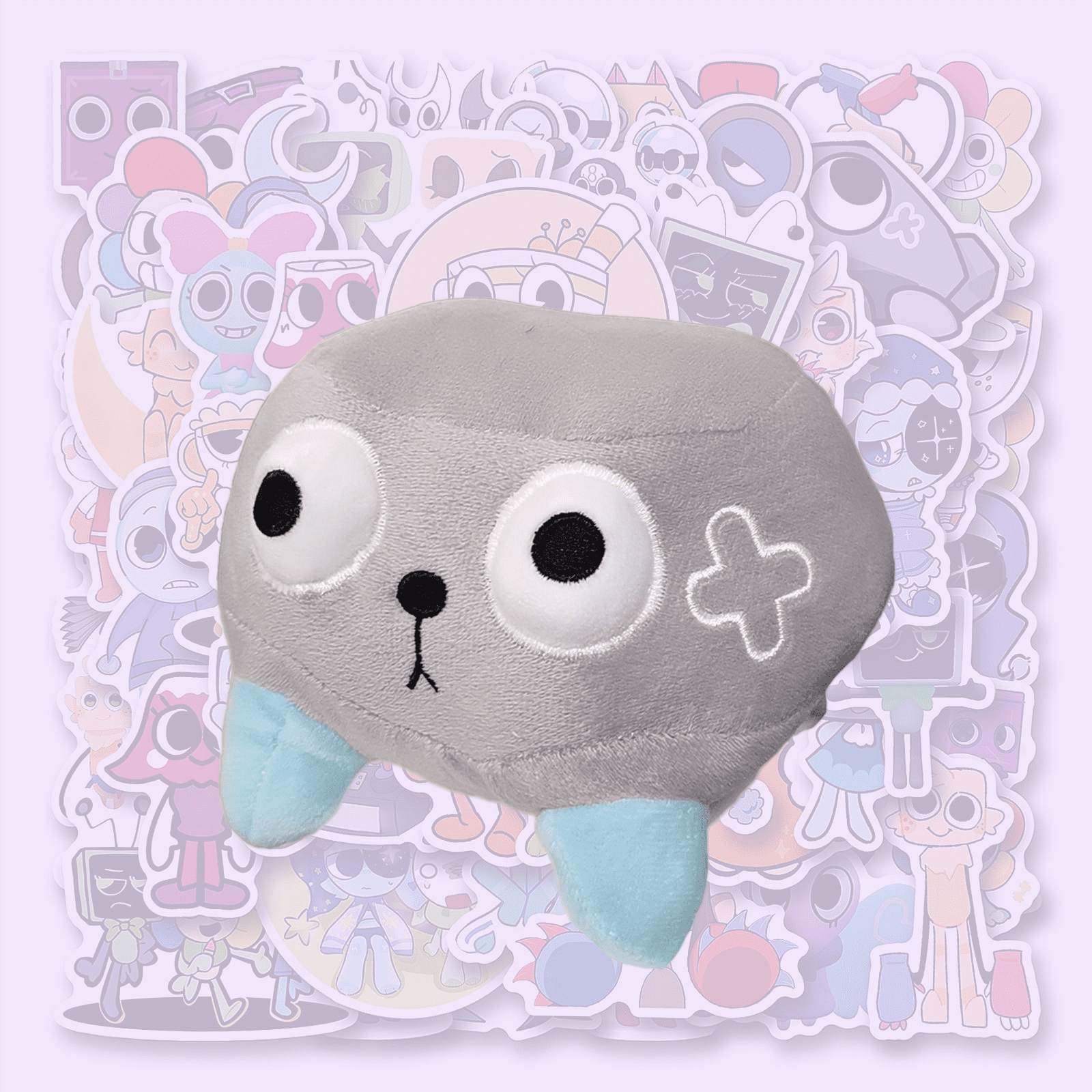 Pebble Dandy's World Plush Toy - Official Dandy's World Character Game ...