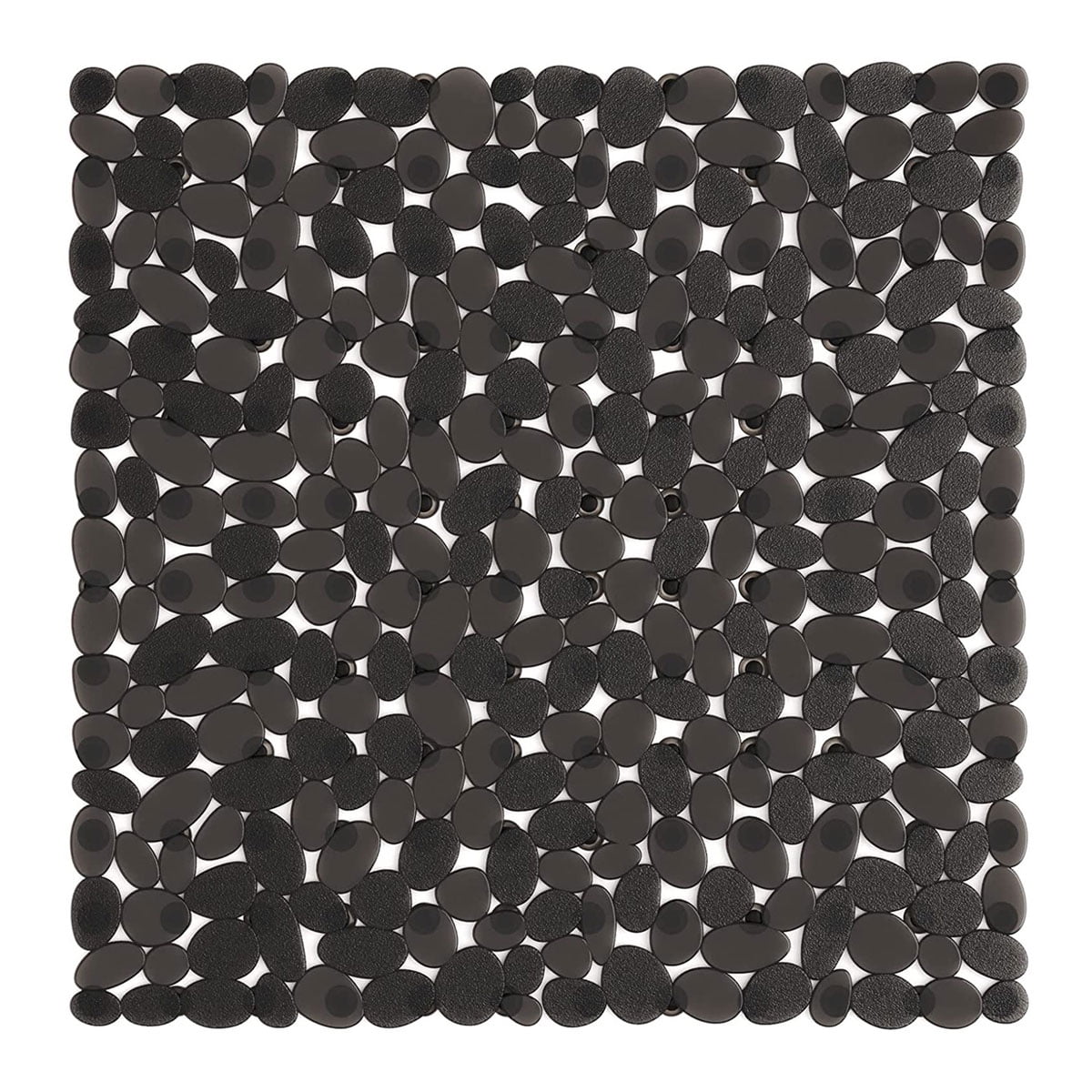 Pebble Design Non-Slip Bath Mat, Machine Washable with Draining Design ...