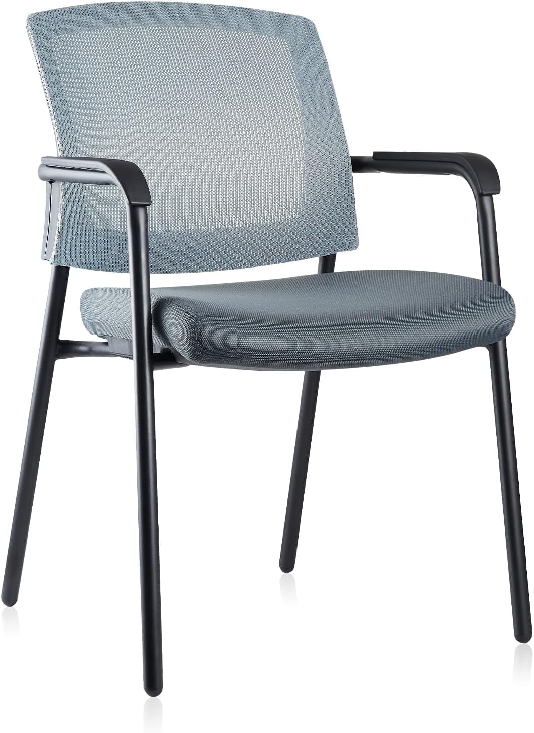 Pebble Office Reception Guest Chair Mesh Back Stacking with Ergonomic ...