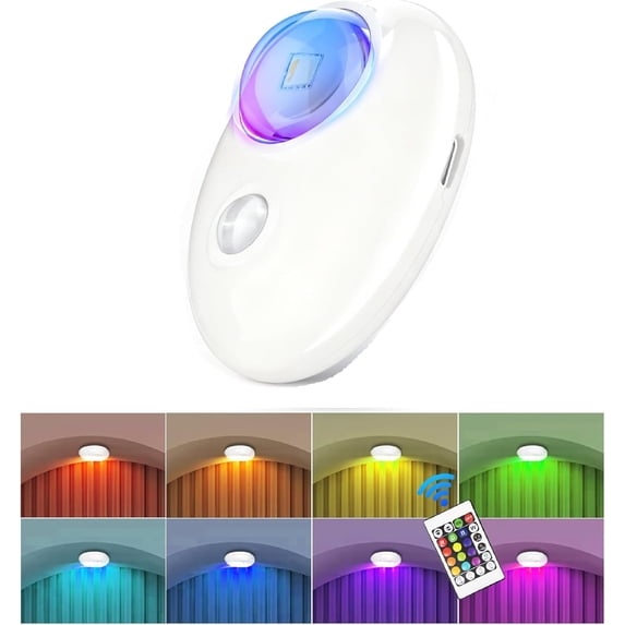 Pebble-Shaped Motion Sensor Night Light with Remote, 500mAh , Single ...