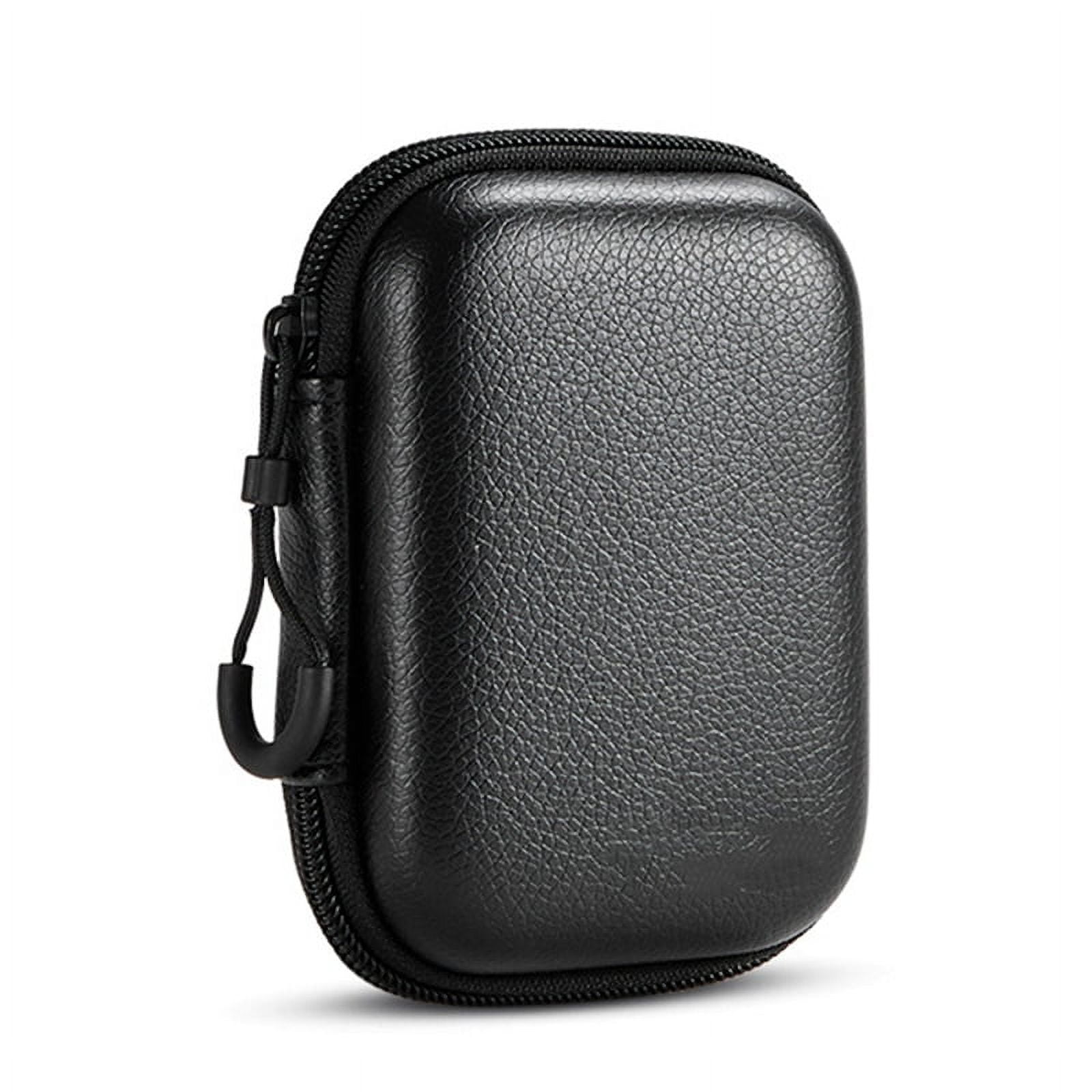 Pebbled Portable Mini Hard Shell Digital Gadgets Storage Bag Earphone ...